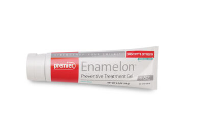 Enamelon fluoride toothpaste for sensitivity & dry mouth tissues